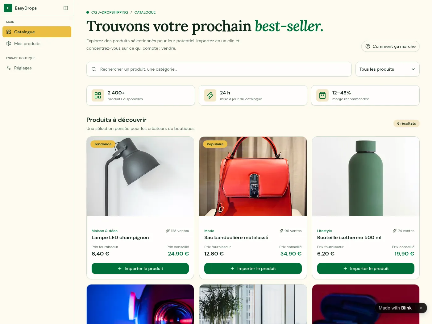EasyDrops CGJ App