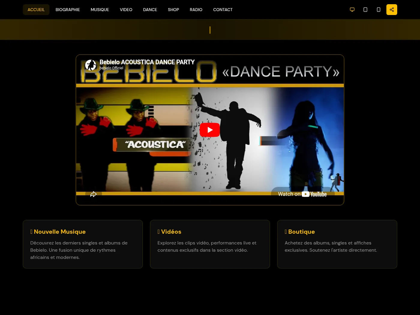 Bebielo MAVI Interactive Artist Platform