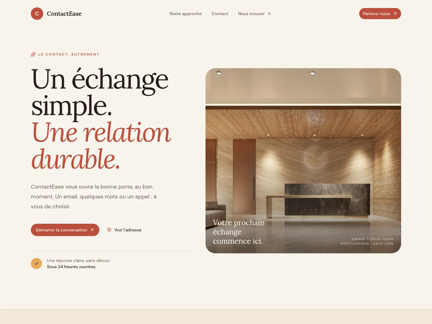 ContactEase Website