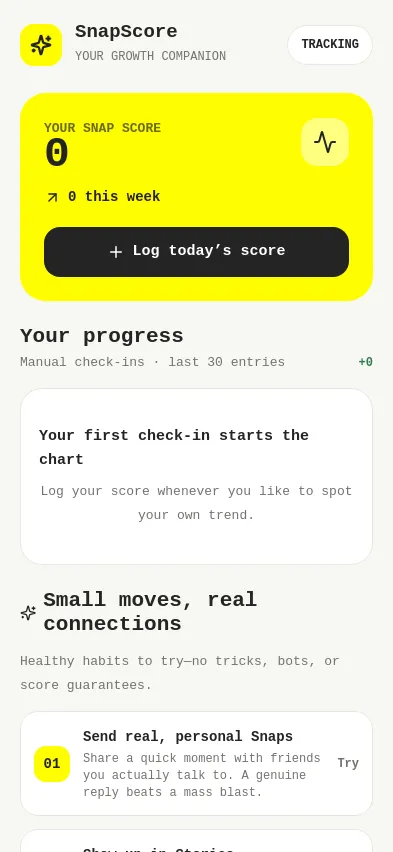 SnapScore Booster