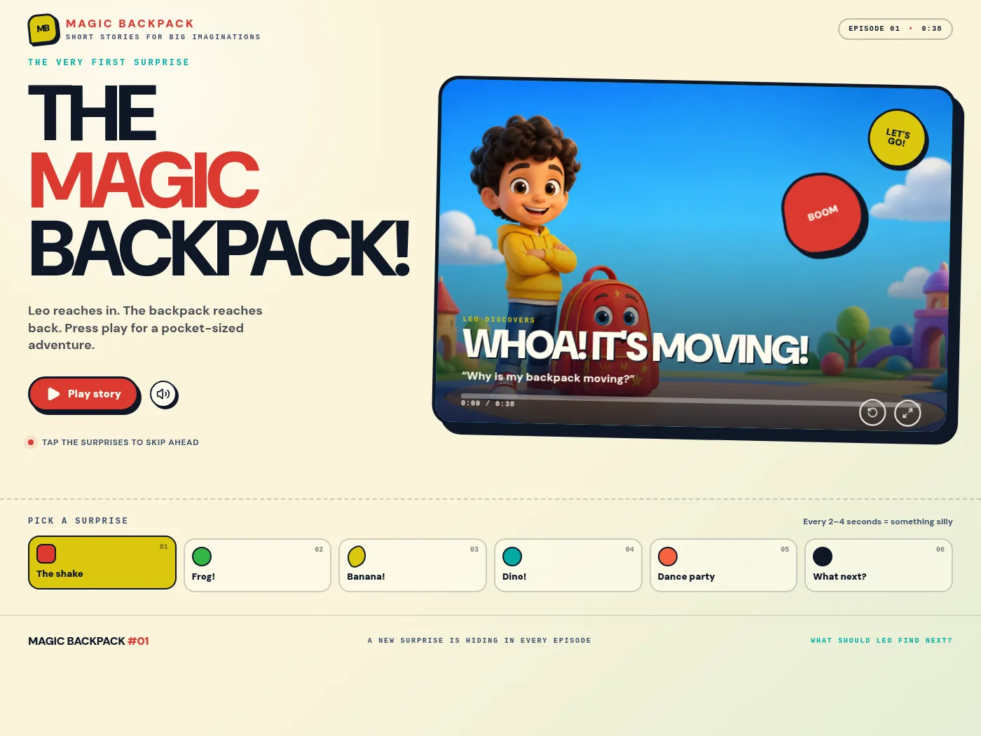 Magic Backpack Series