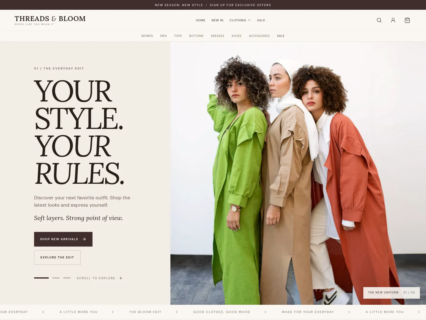 Threads & Bloom Boutique
