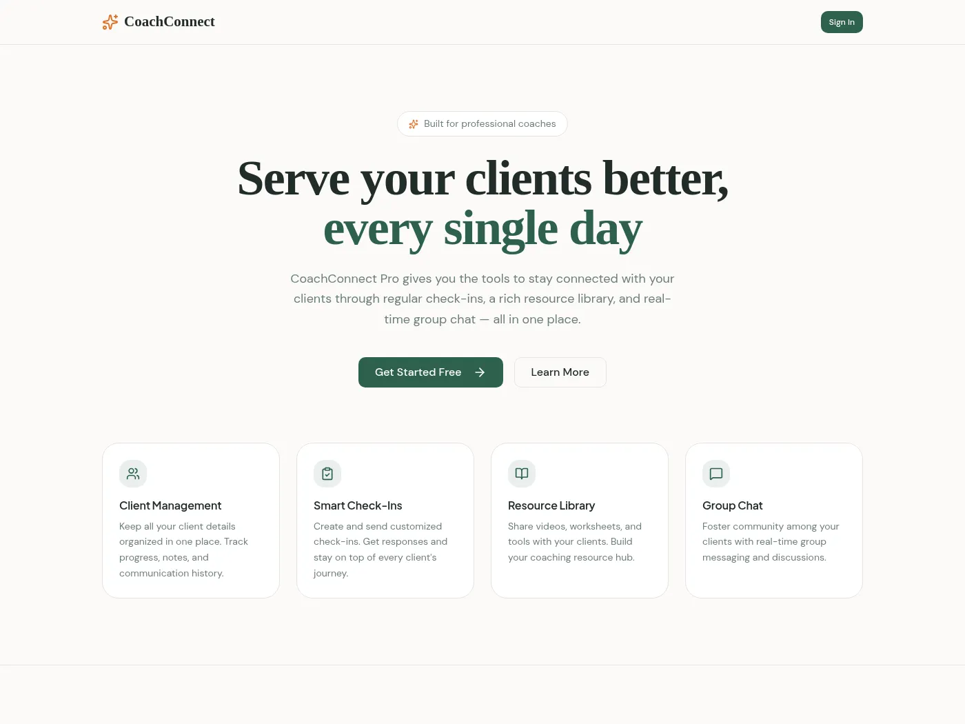 CoachConnect Pro