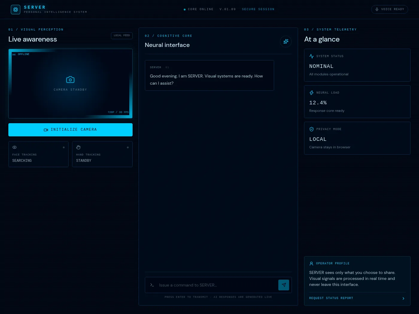 SERVER AI Companion
