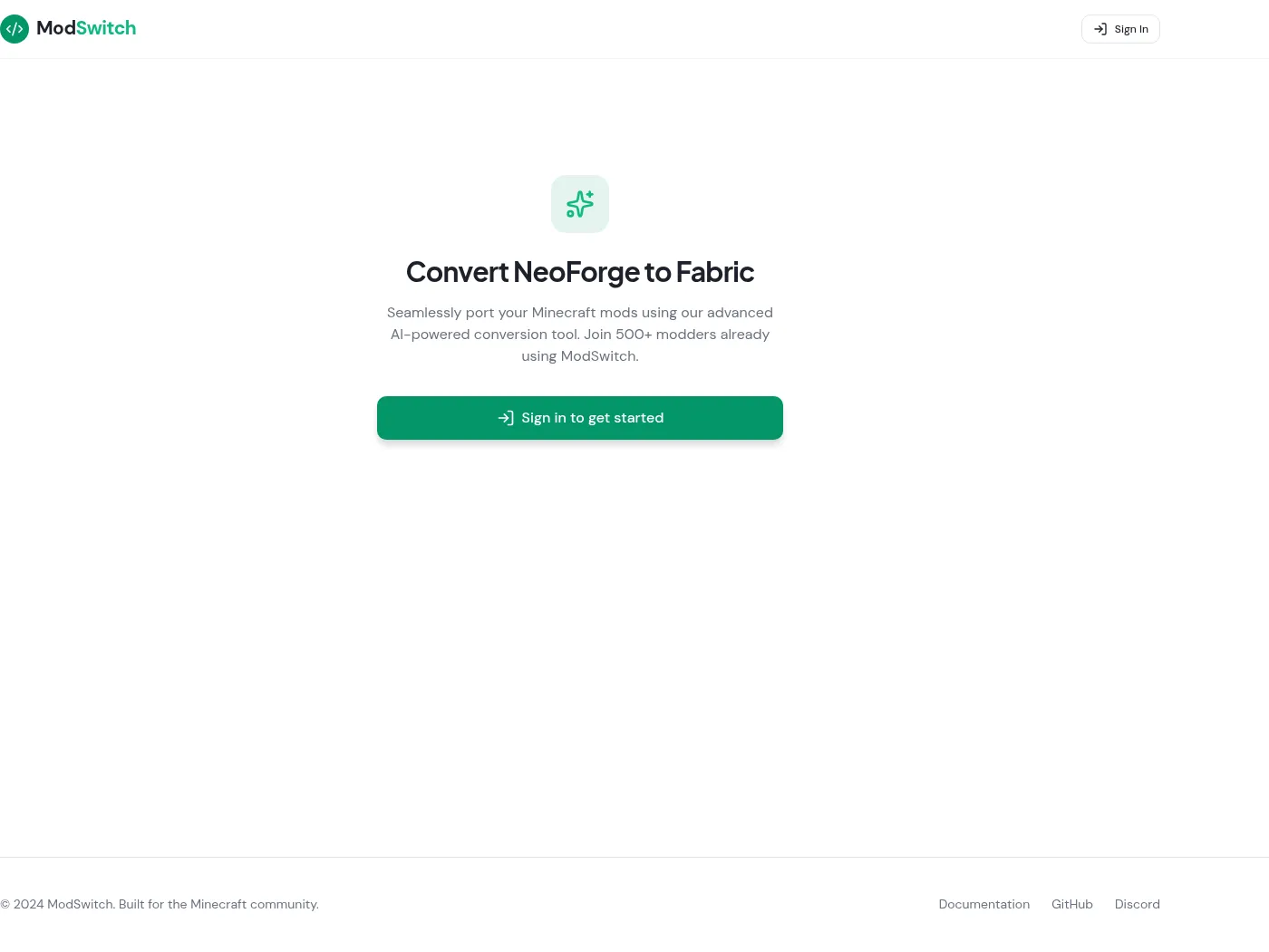 ModSwitch Fabric Converter