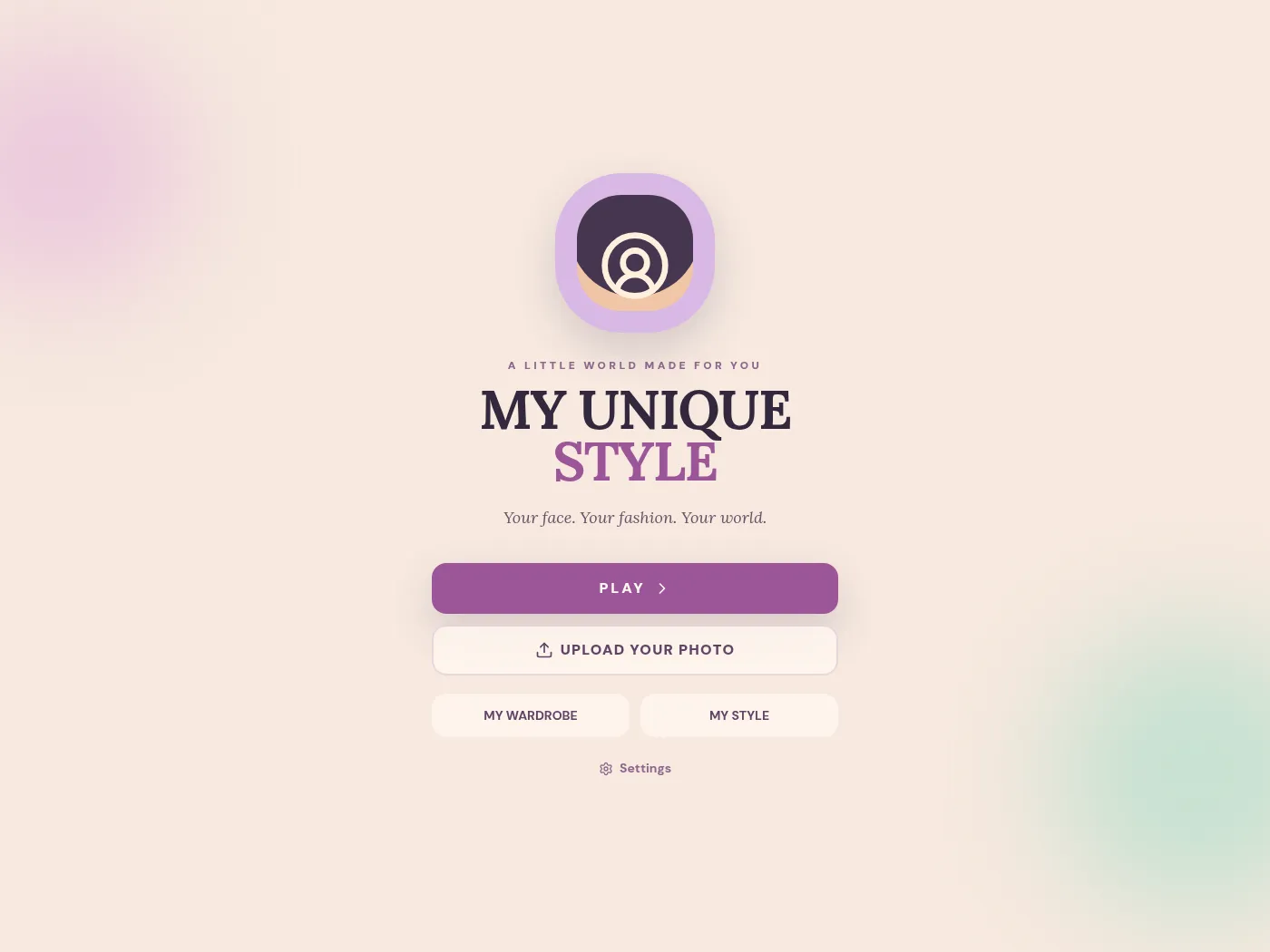 MY UNIQUE STYLE Game