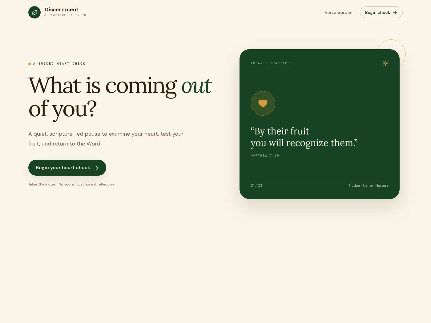 Discernment Bible App
