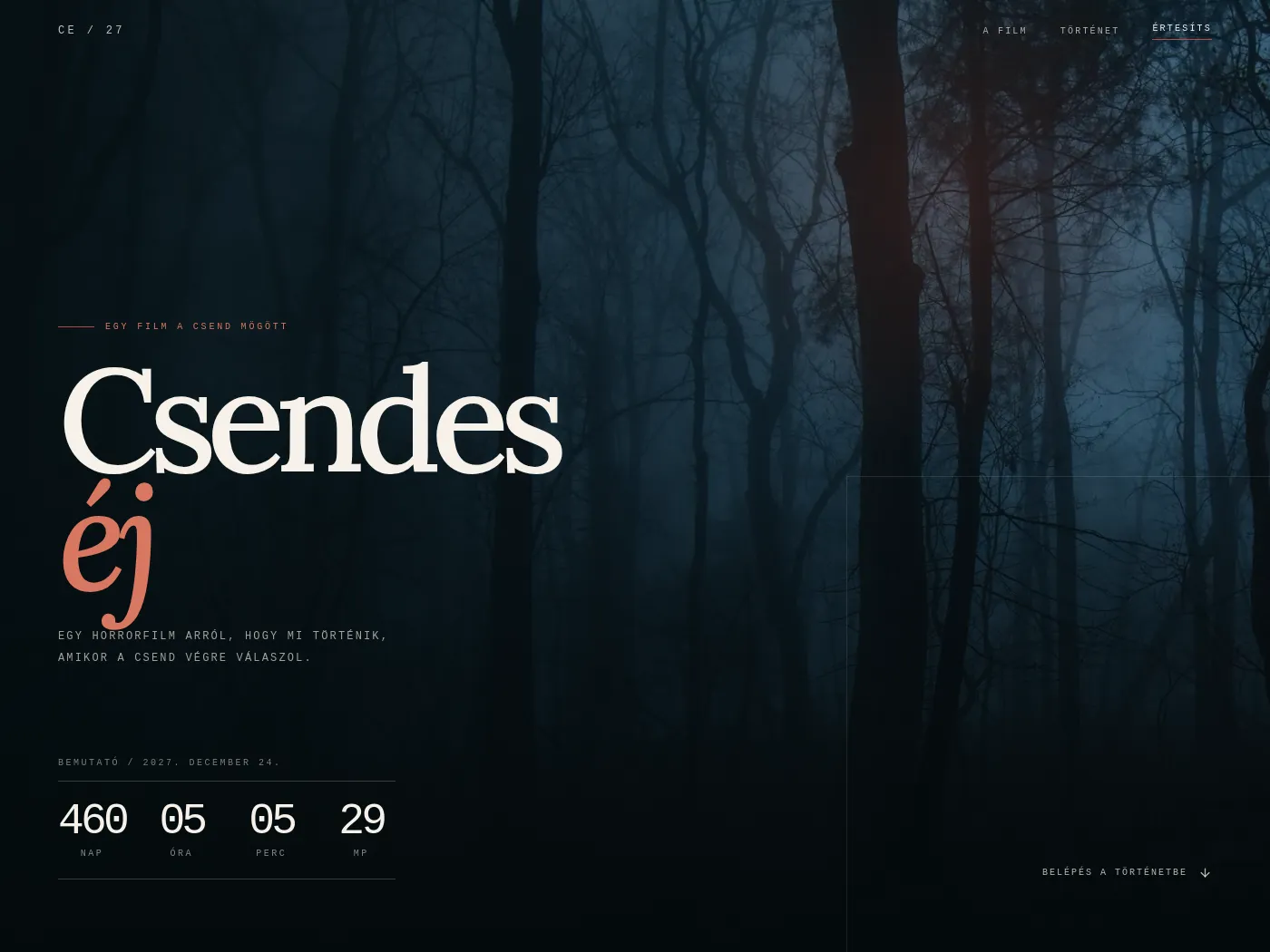 Csendes Éj Film Countdown