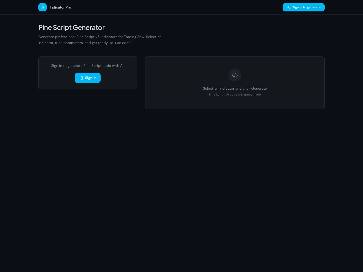 TradingView Indicator Pro