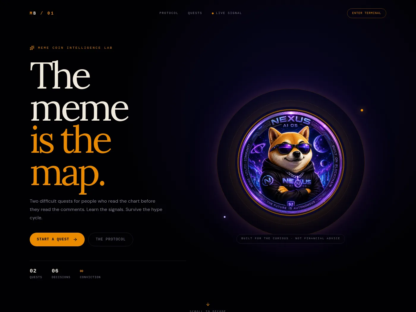 MemeCoin Quest Site
