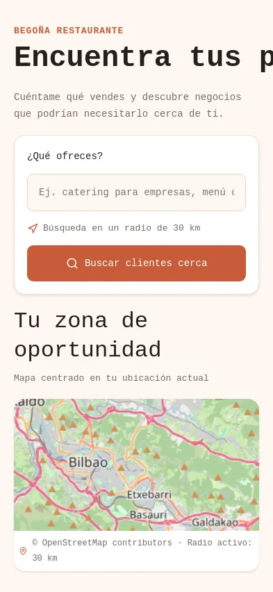 Begoña Restaurante Connect