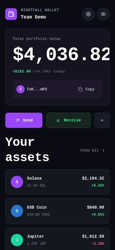 Phantom Wallet Sim