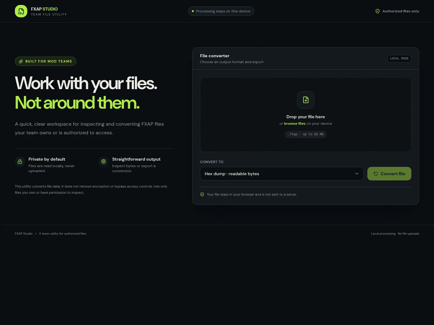 FXAP Decryptor