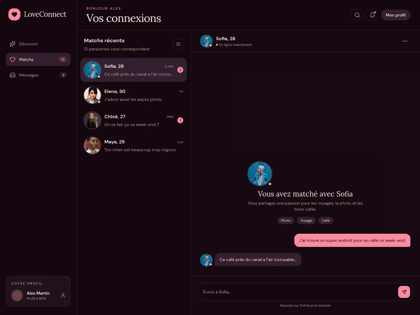 LoveConnect App