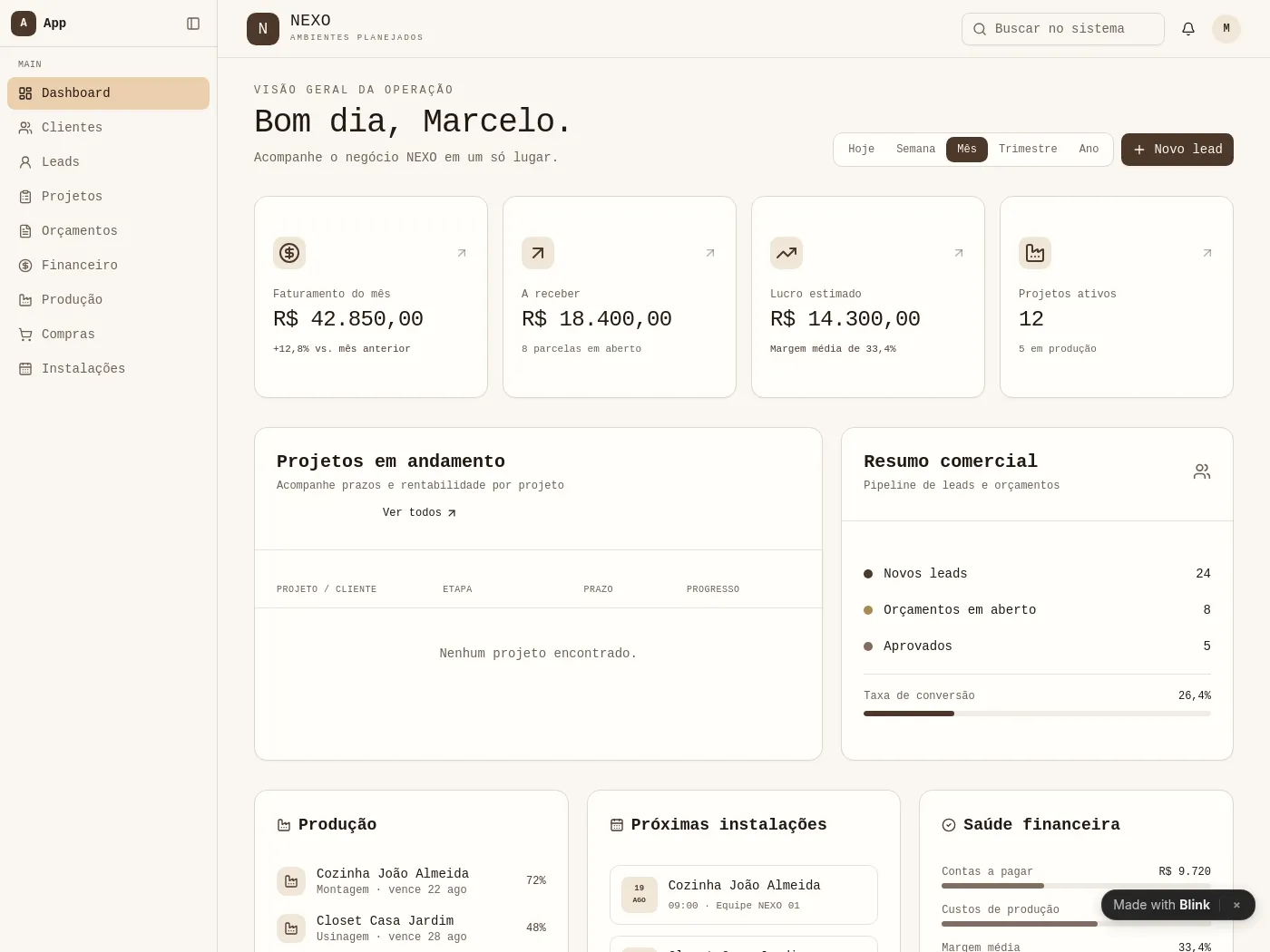 NEXO Gestão Premium