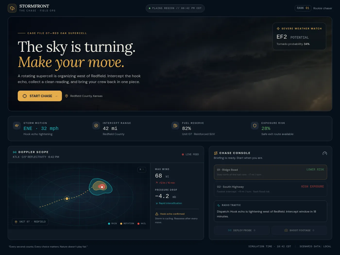Stormfront: The Chase