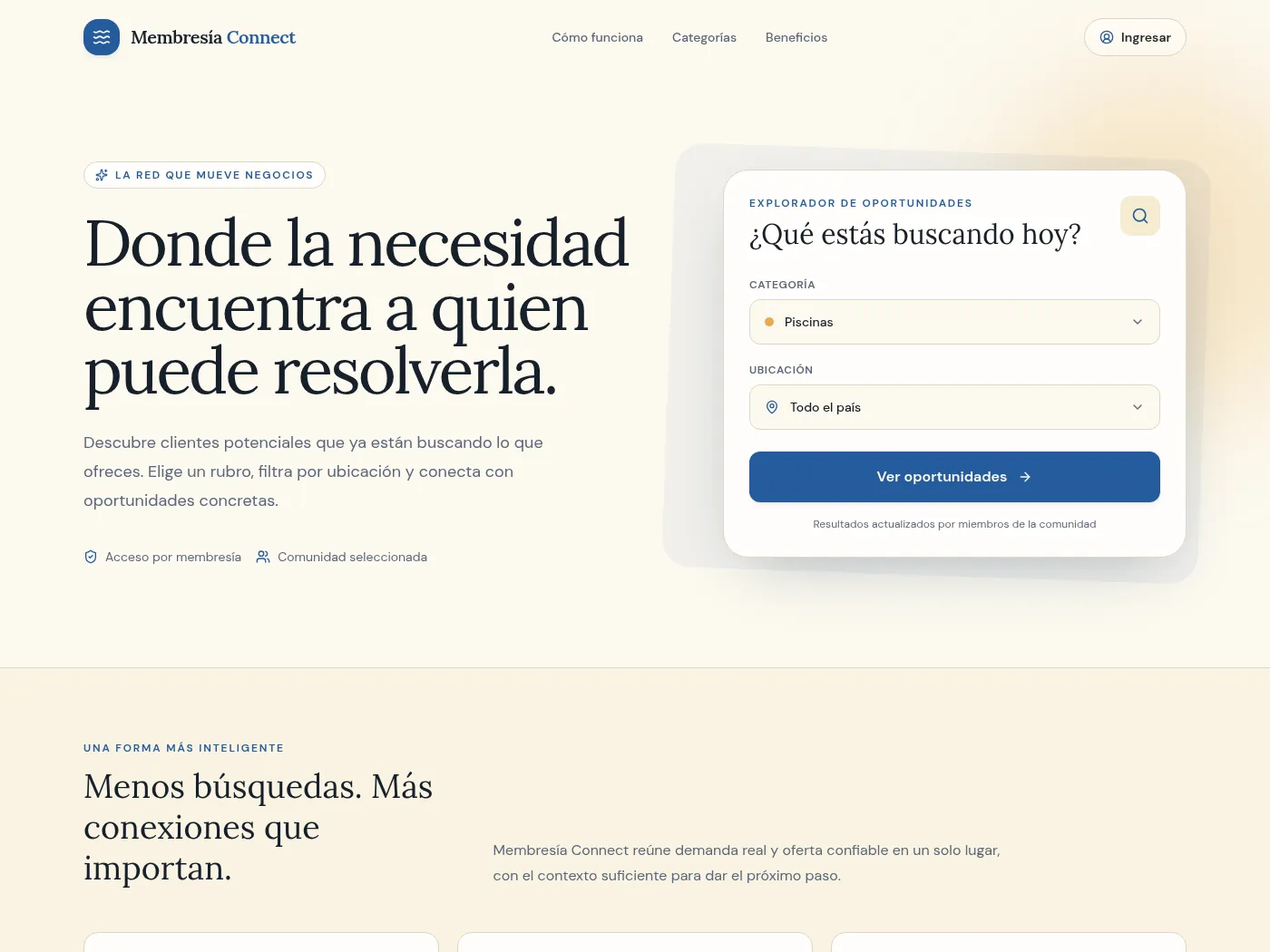 Membresía Connect