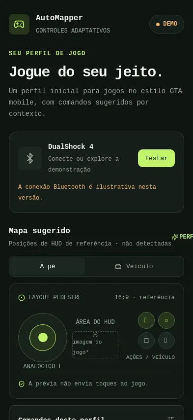 AutoMapper Gamepad Android