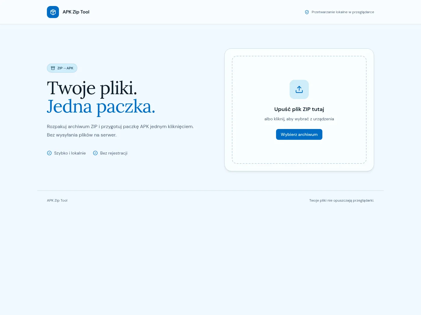 APK Zip Tool