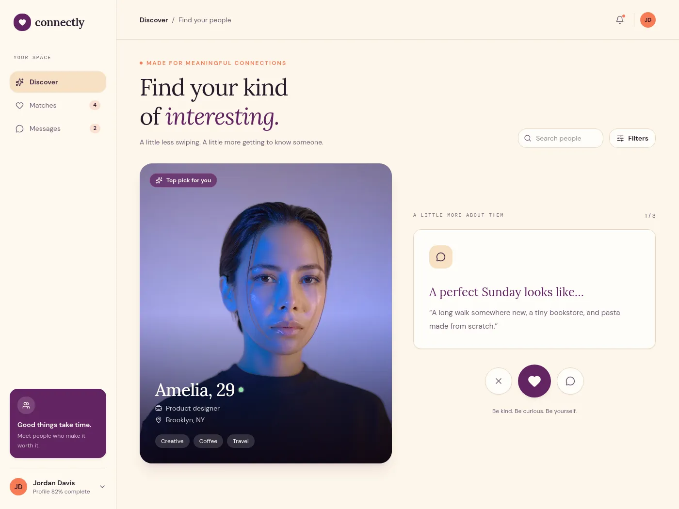 Connectly Dating Platform