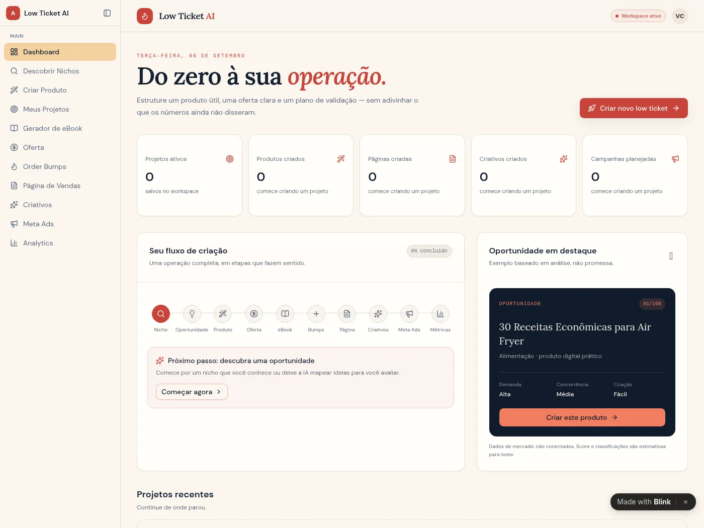Low Ticket AI Builder