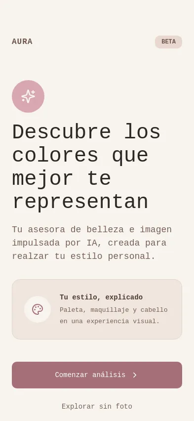 Elegant AI Beauty Advisor