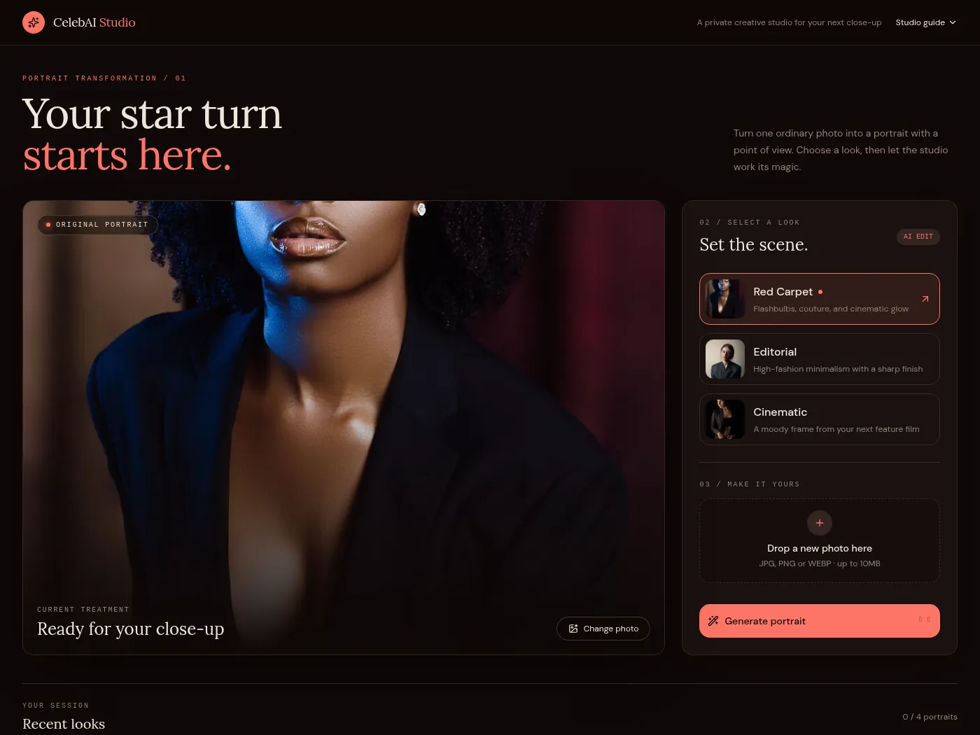 CelebAI Studio