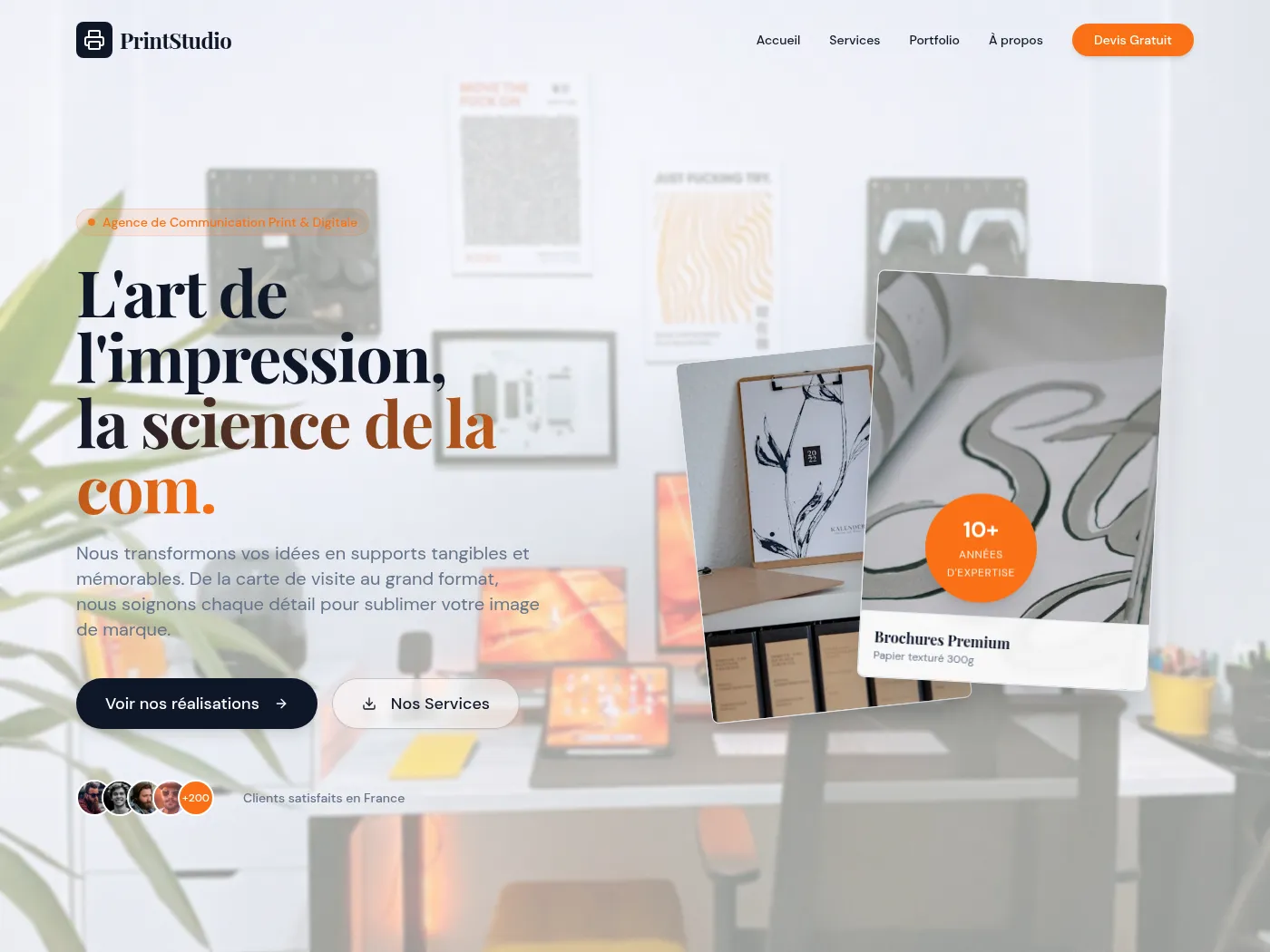 Print Agency Webpage