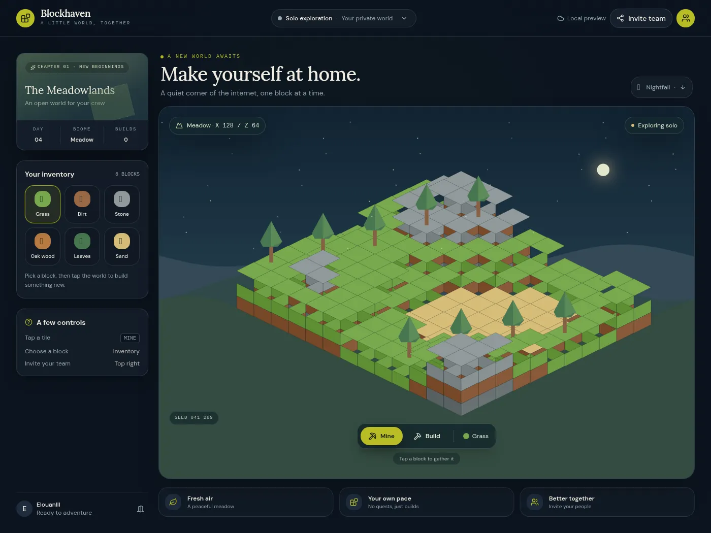 Minecraft Web Sandbox
