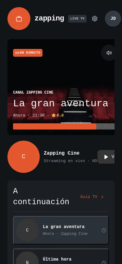 ZappingTV IPTV App