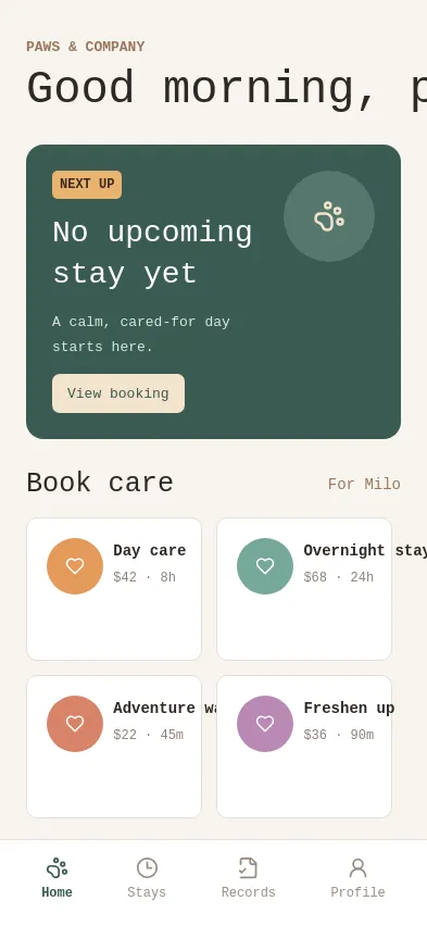 PetSitter Booking App