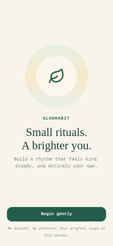 GlowHabit Better Tracker