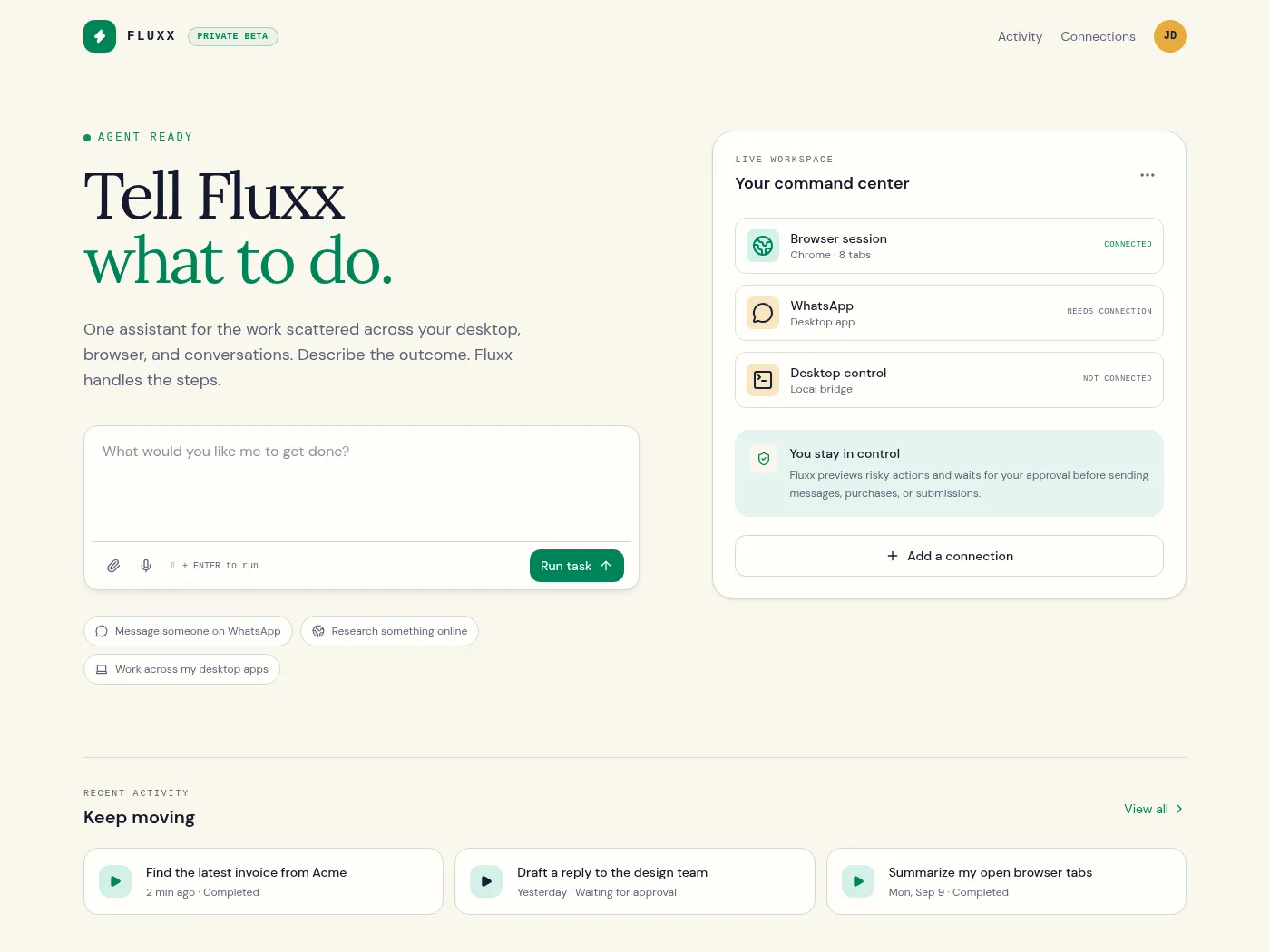 Fluxx Agent