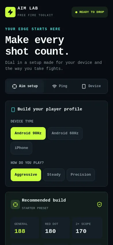 Free Fire Mastery App