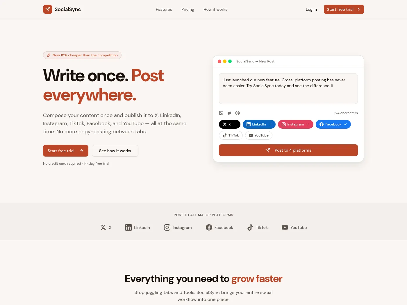 SocialSync Platform