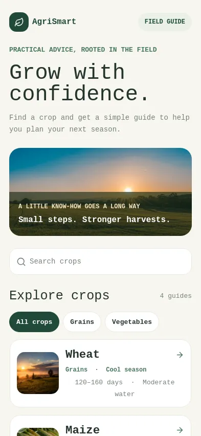 AgriSmart App