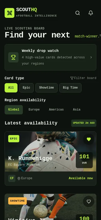 eFootball Scout App