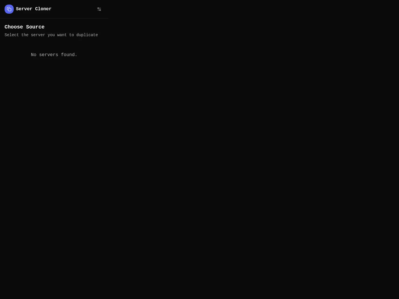 Discord Server Cloner