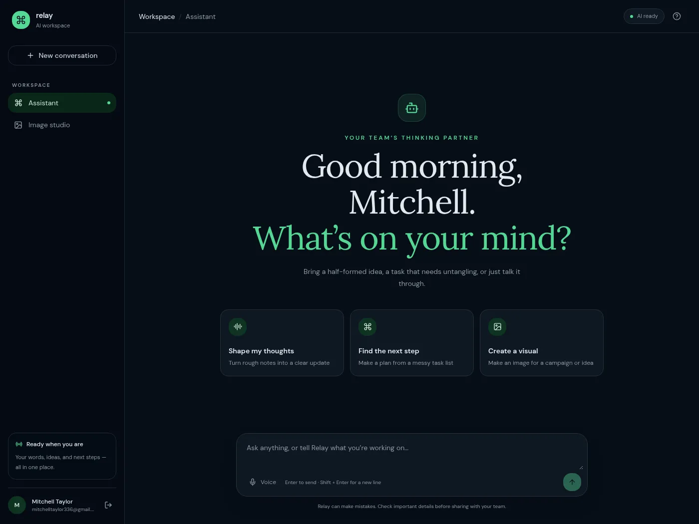 Team AI Assistant Hub