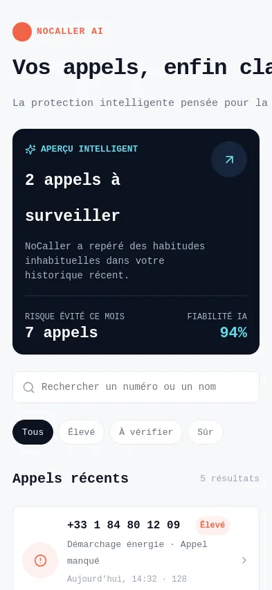 NoCaller AI France