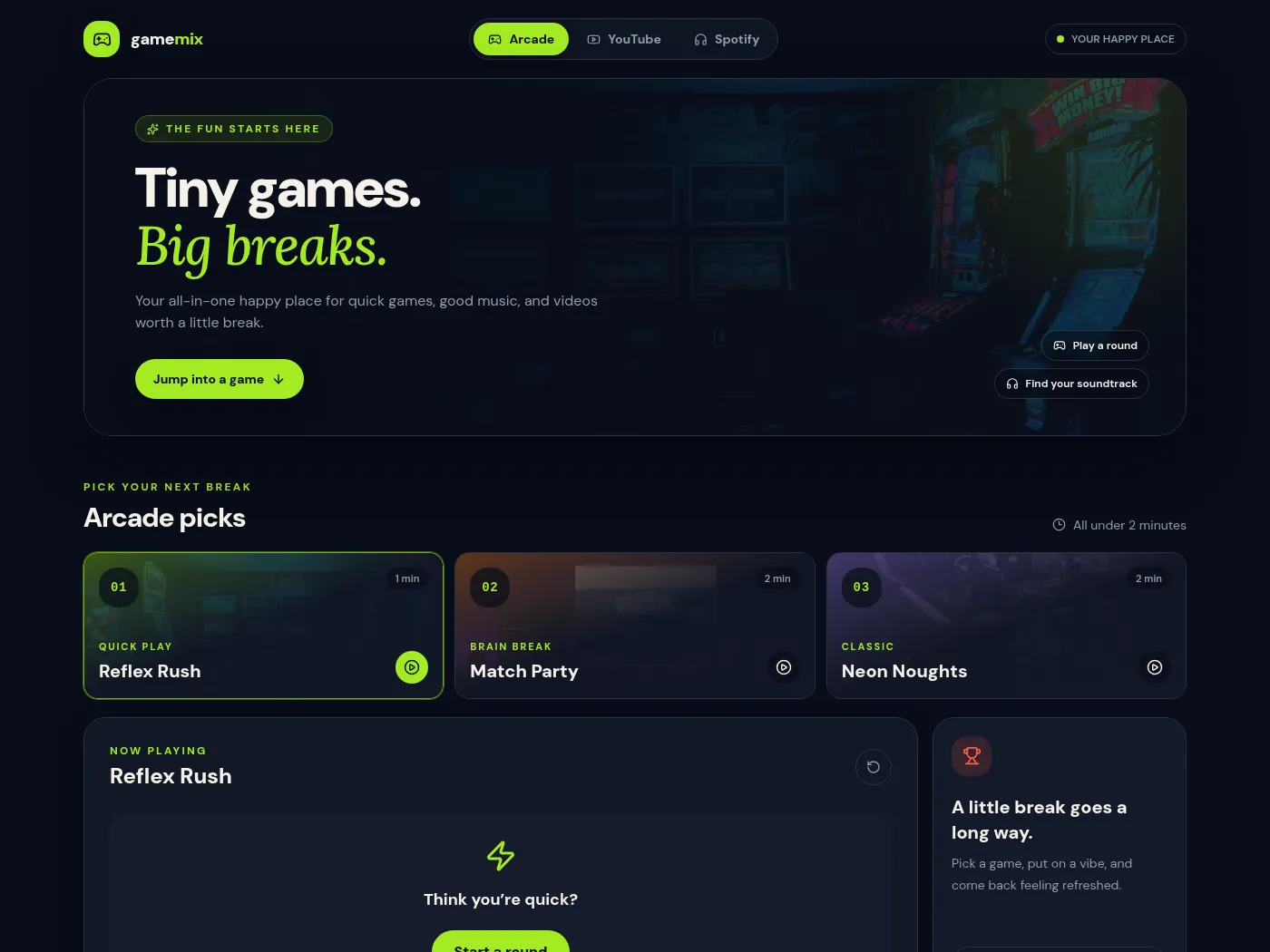 GameMix Hub
