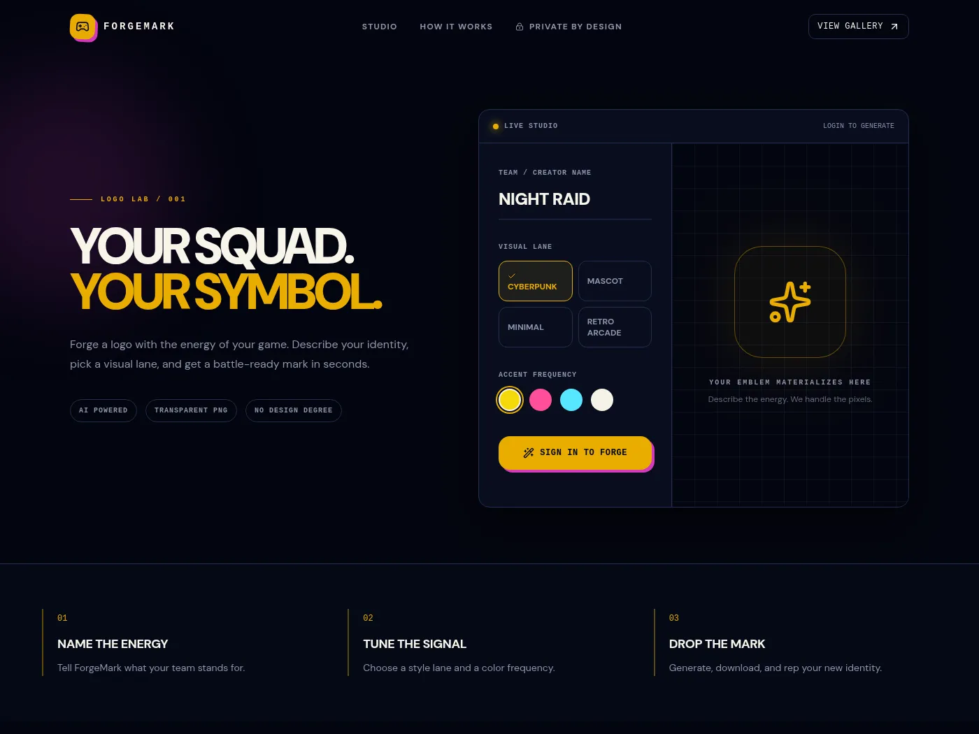 Gamer Logo Generator