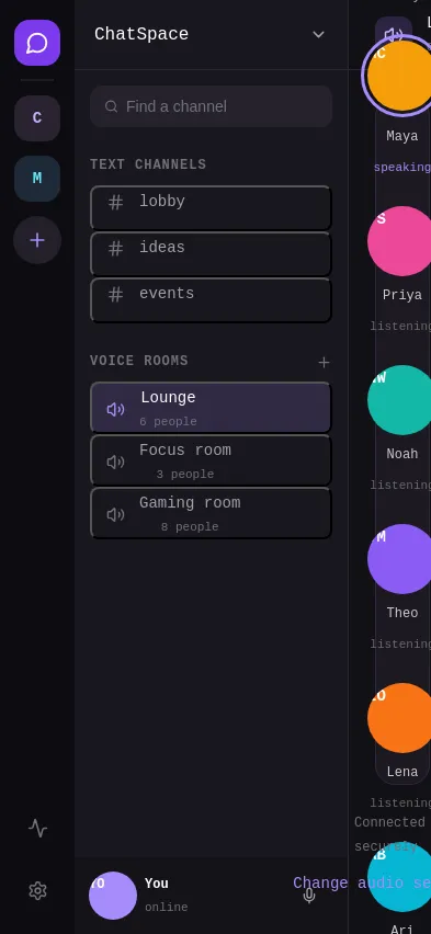ChatSpace Mobile