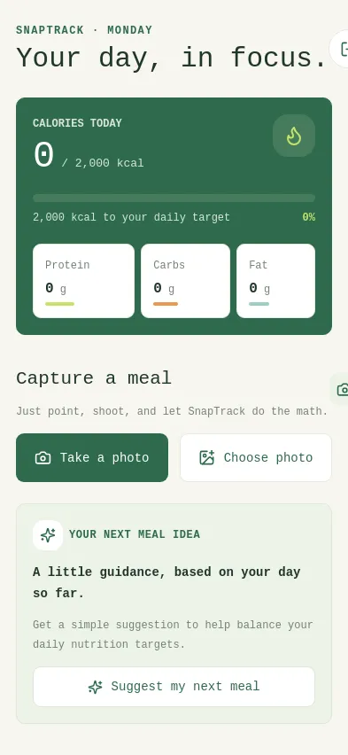 SnapTrack Nutrition