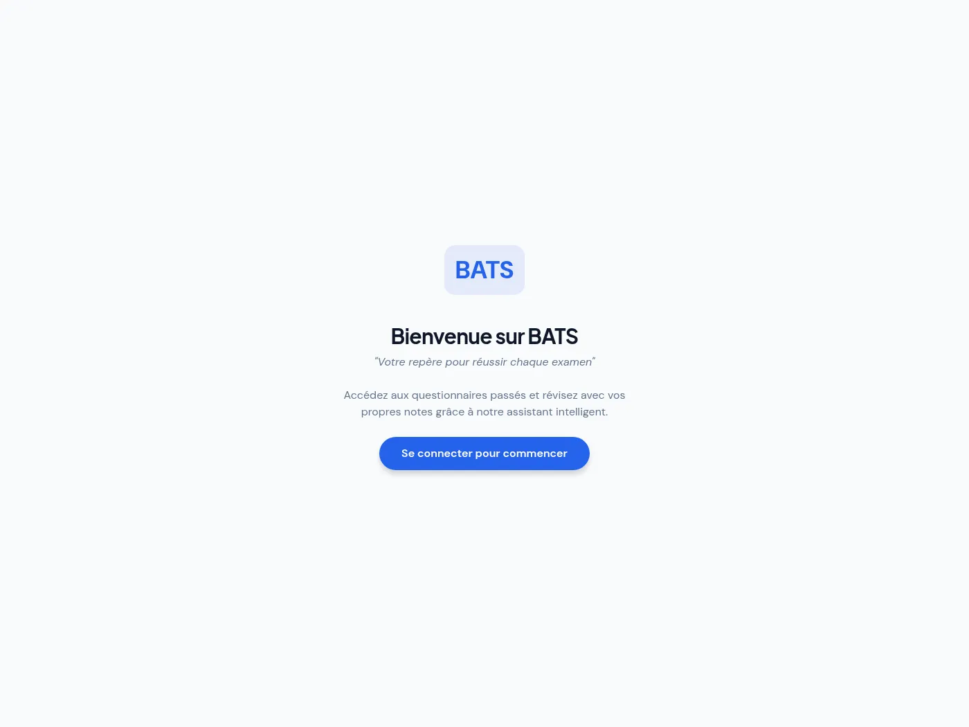 BATS Study Hub