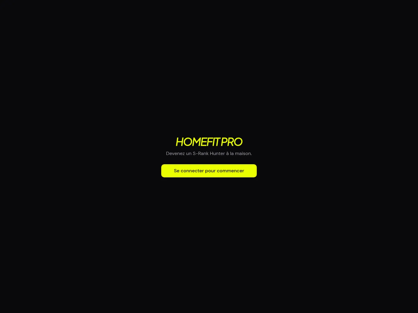 HomeFit Pro