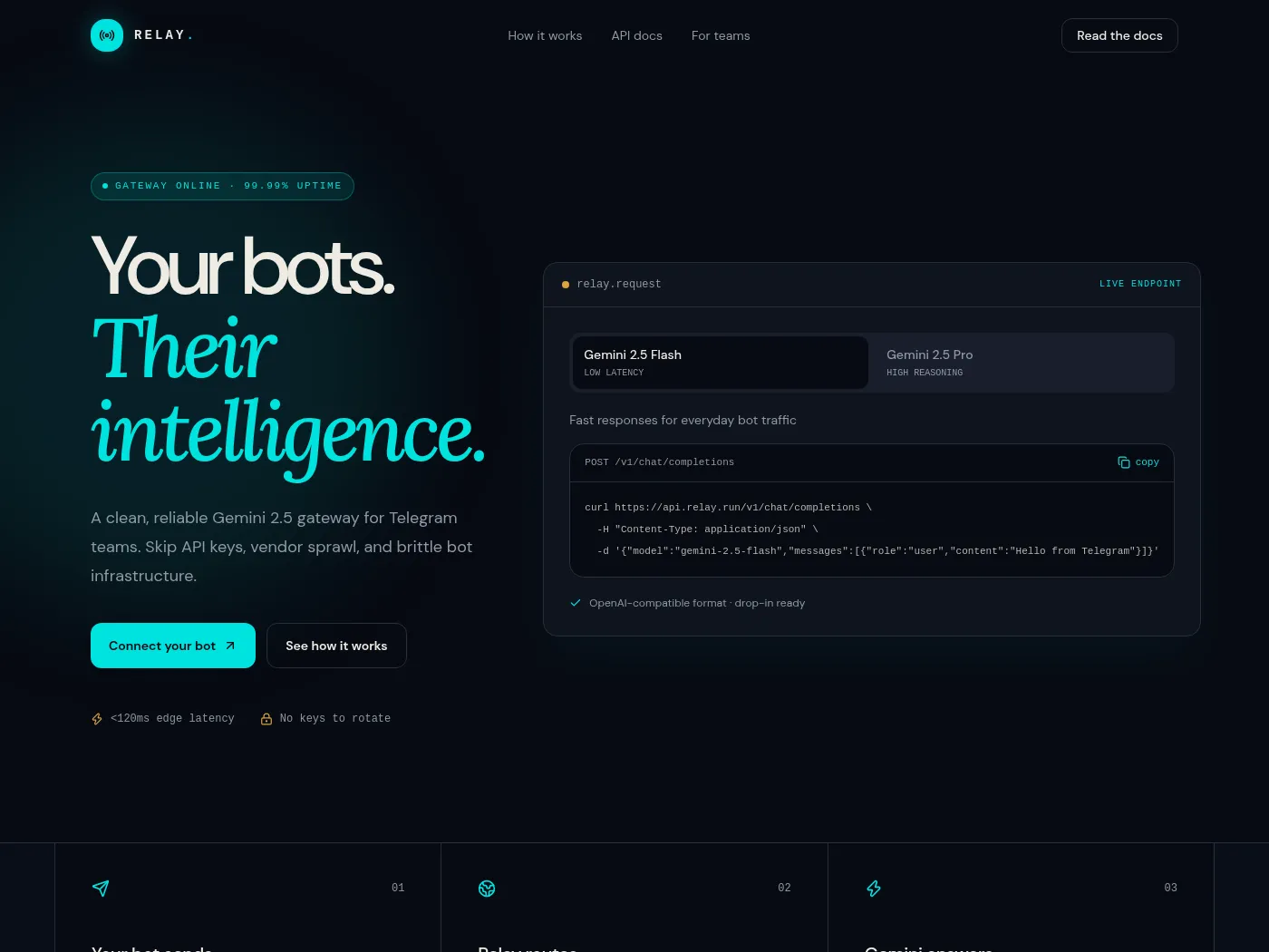 Gemini Proxy Bot Gateway