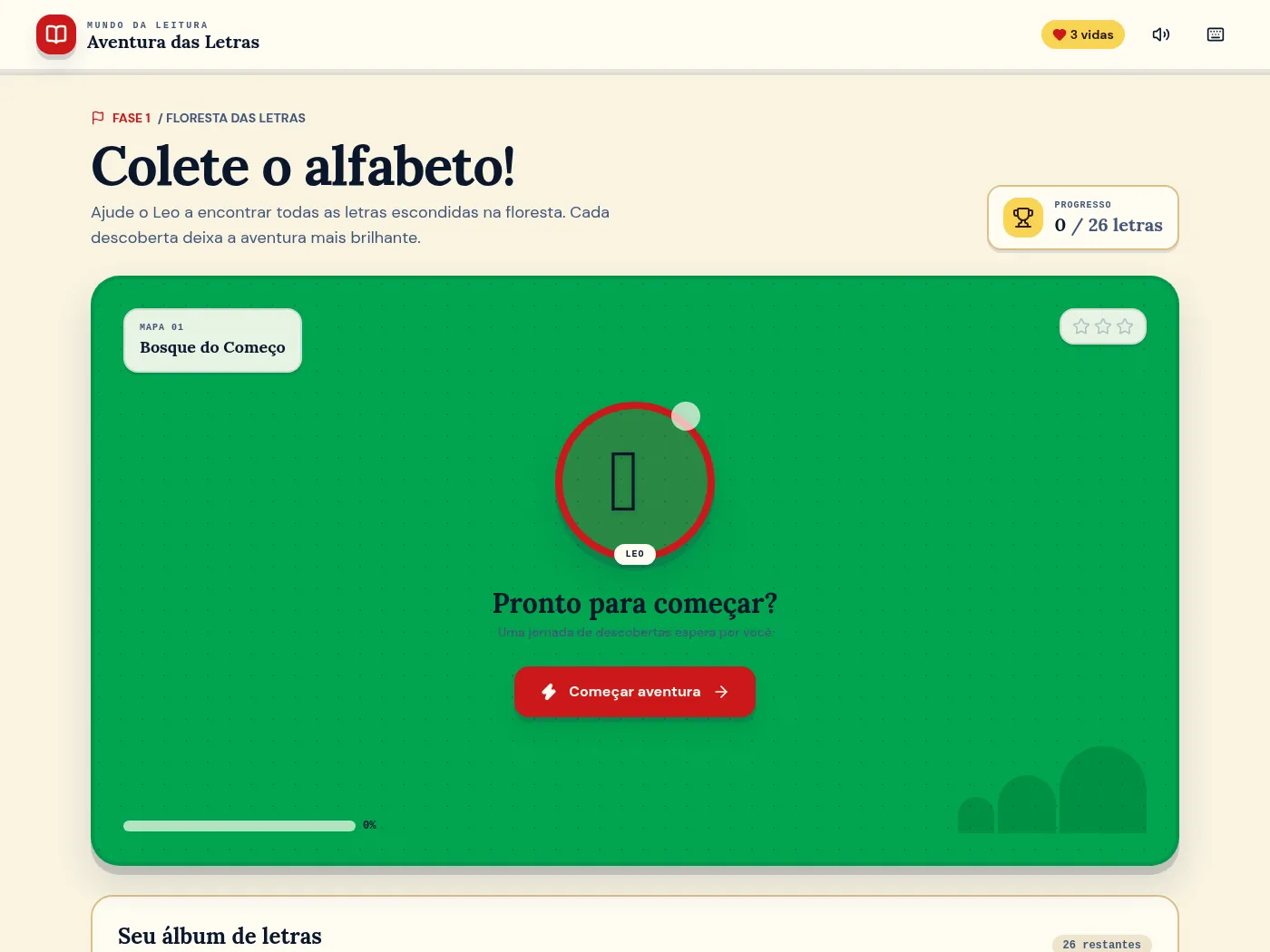 Alphabet Adventure Game