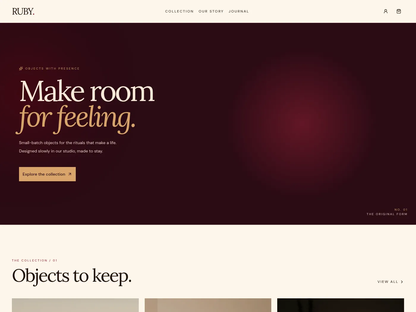 Ruby 3D E-Commerce Store