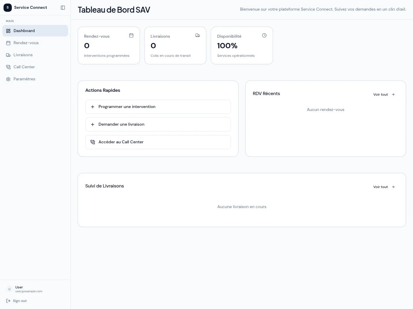 Service Connect Platform